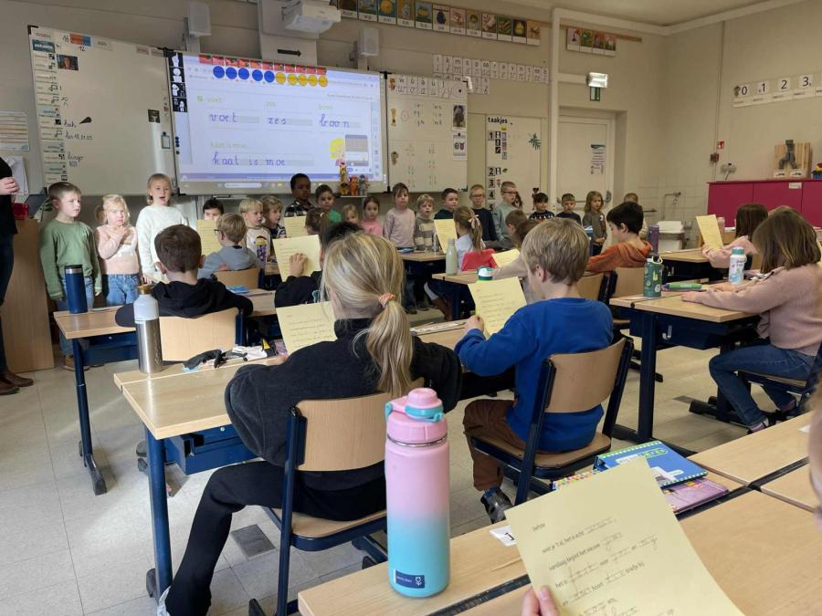 Op bezoek in 1A! | Basisschool Heilig Graf Vosselaar